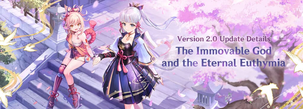 Genshin Impact version 2.0 is now available — Infinite Start