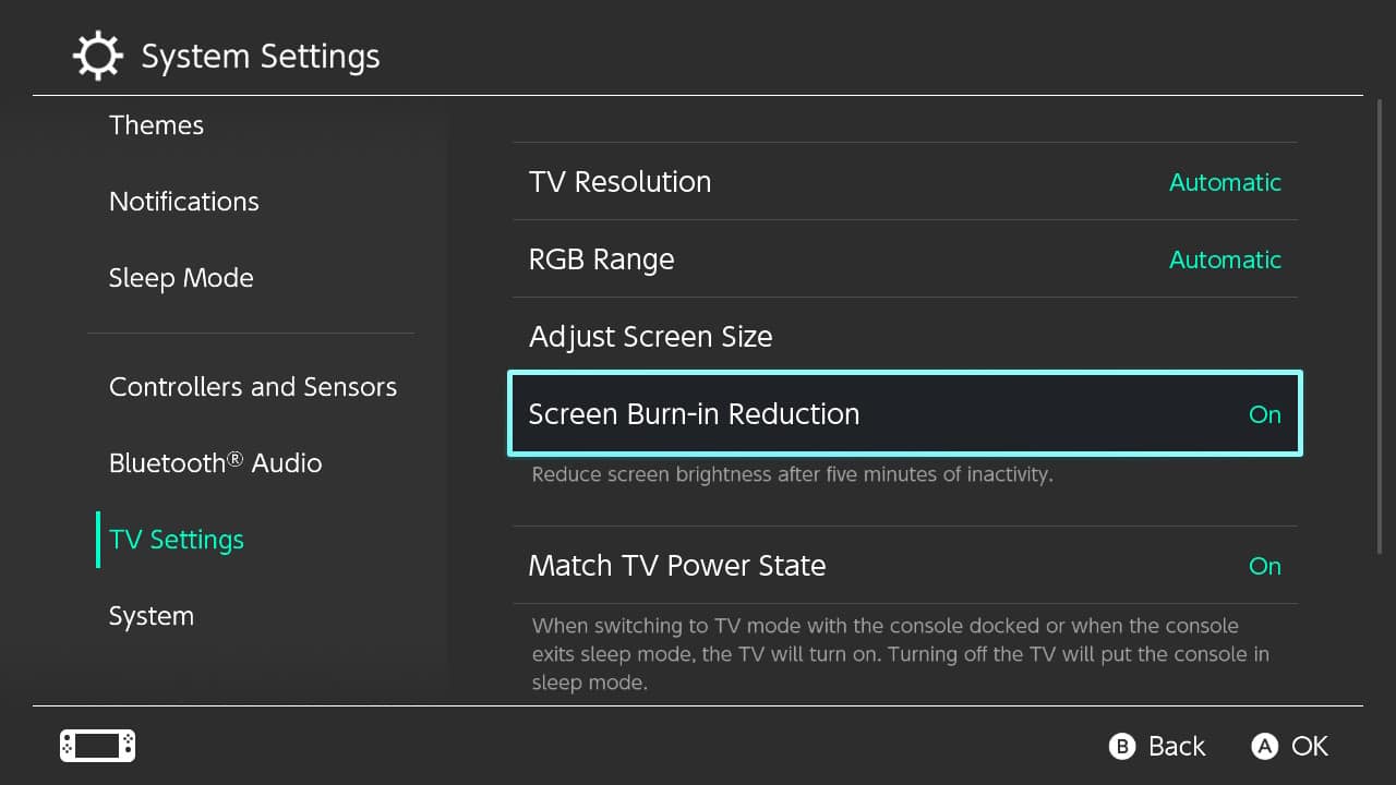 How to Prevent Burn-In on your Nintendo Switch OLED