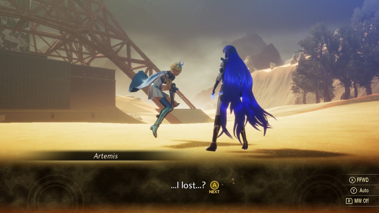 Recruiting Artemis in Shin Megami Tensei V - A Goddess in Training DLC