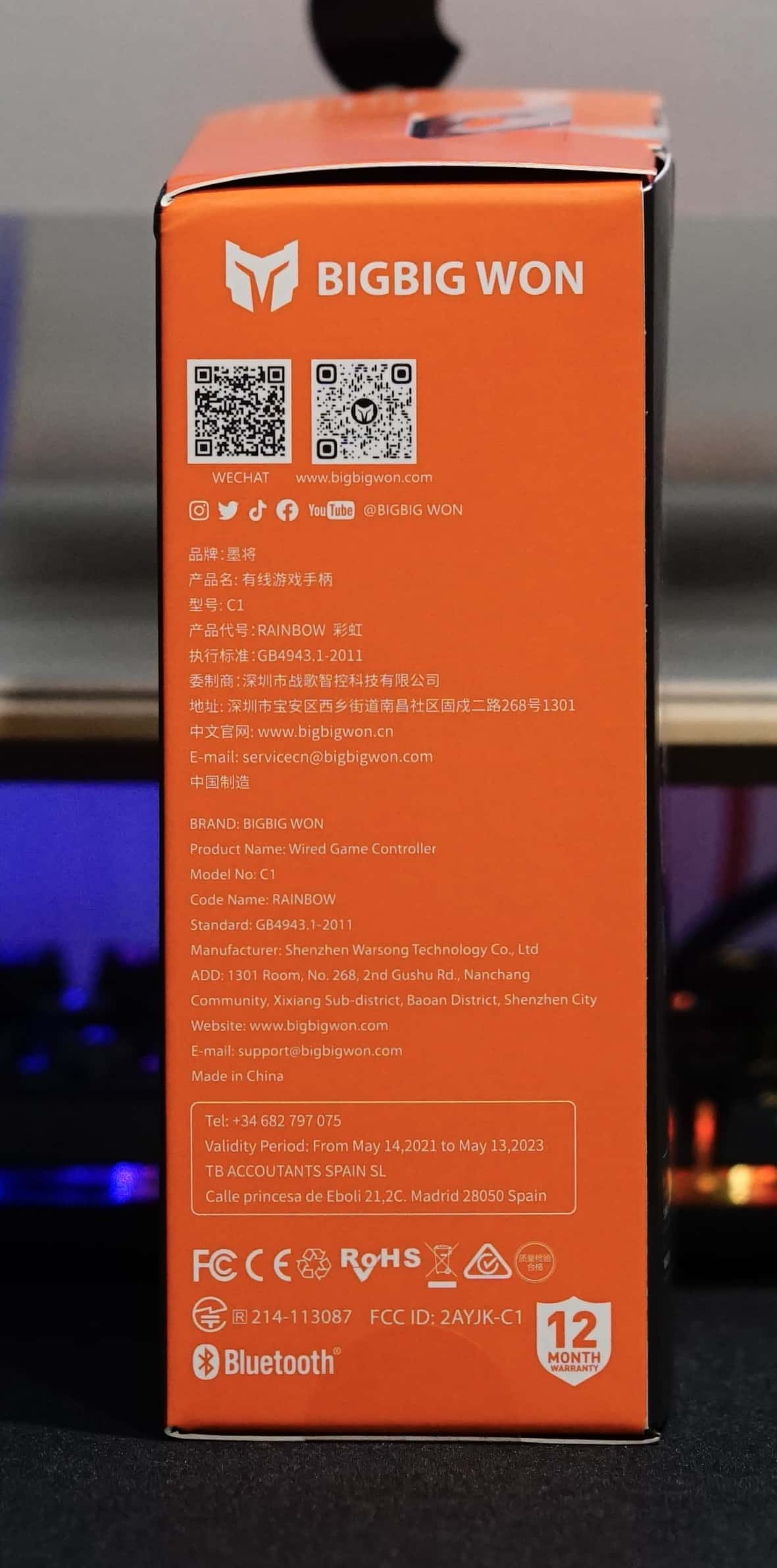 BigBig Won Rainbow Controller Review