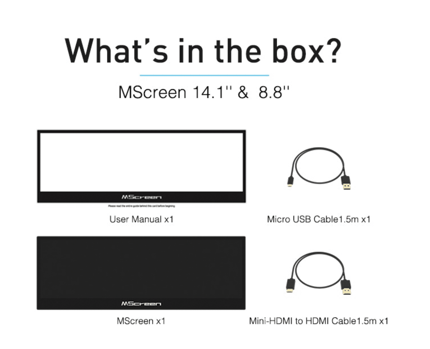 MScreen Launches First Kickstarter Campaign on Two Mini Ultra-Wide Monitors
