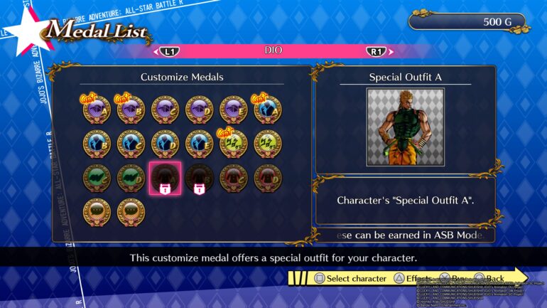 JoJo's Bizarre Adventure: All-Star Battle R Review » Infinite Start