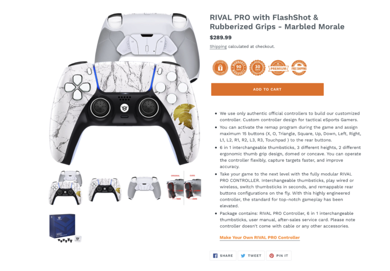 HexGaming Rival Pro Controller Review » Infinite Start