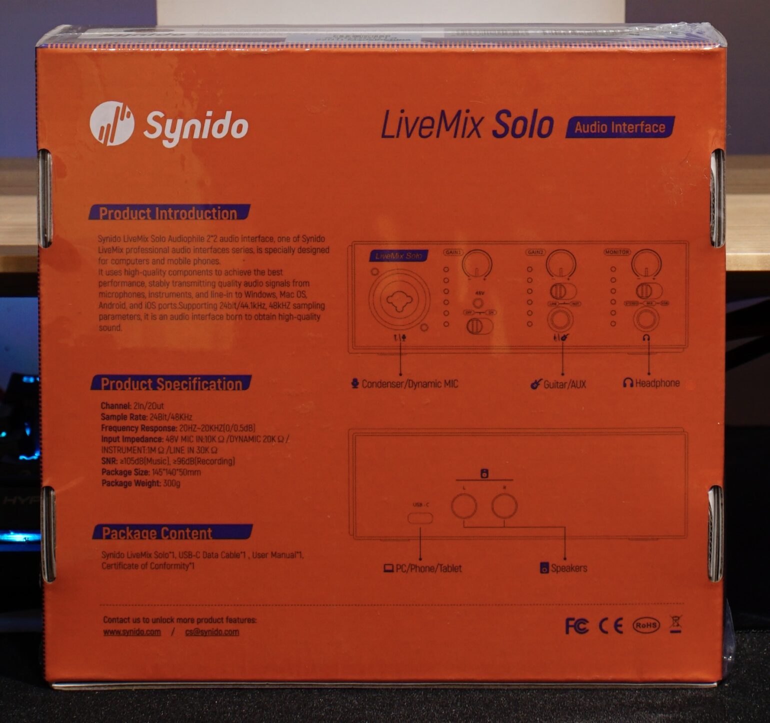Synido LiveMix Solo Review » Infinite Start