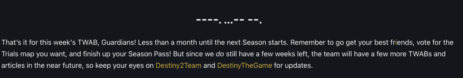 Destiny 2 Among Us Emblem Unlock Guide » Infinite Start