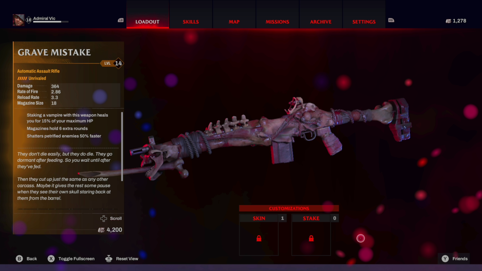 Redfall Review » Infinite Start