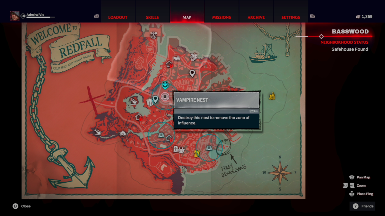 Redfall Review » Infinite Start