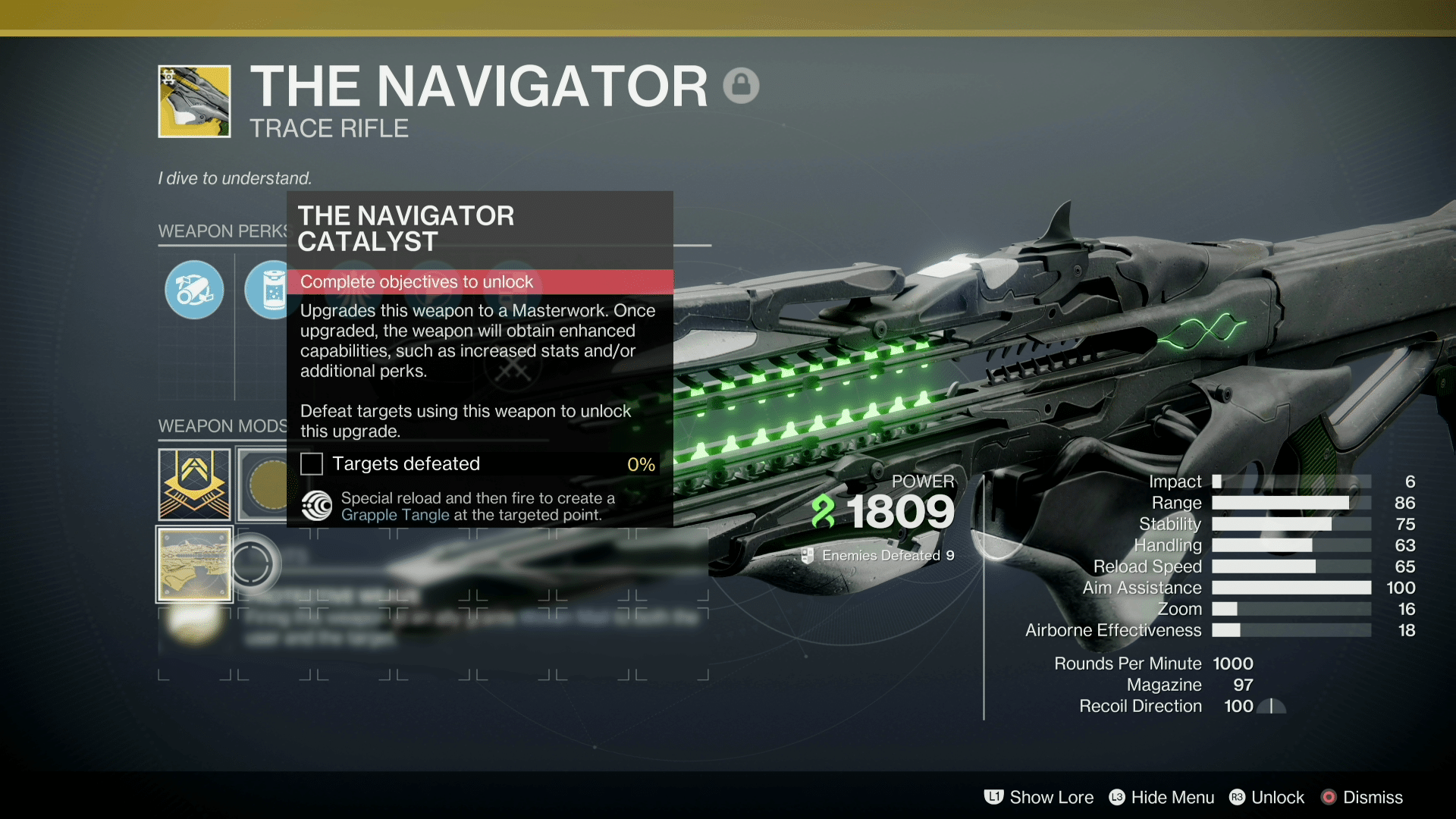 How to Unlock The Navigator's Catalyst in Destiny 2