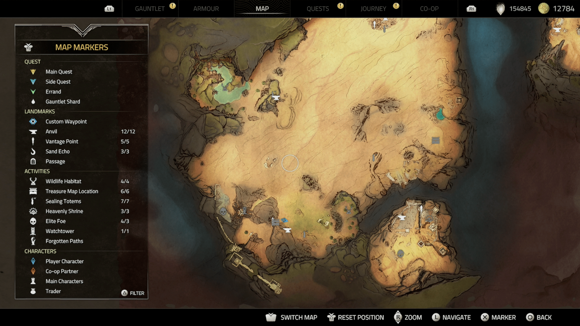 Every Atlas Fallen Map Guide