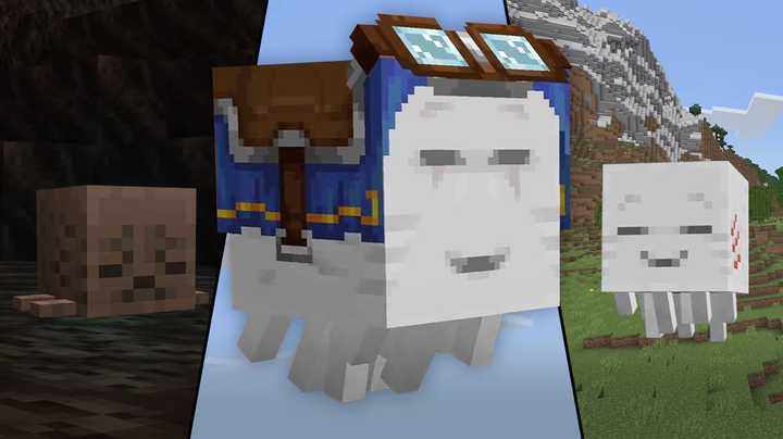Minecraft Adding a New Block That Transforms Into a Pet Ghast