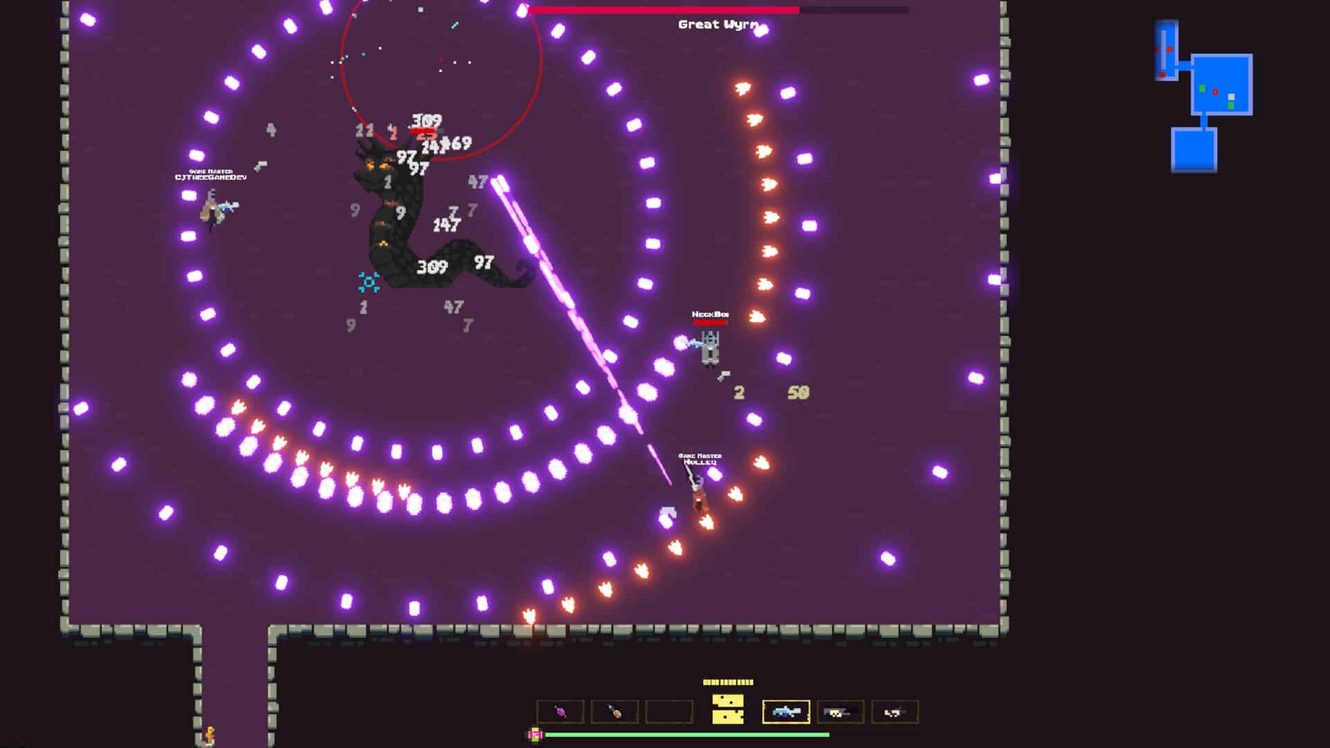 Wyld Land is a new MMO RPG Bullet Hell made by indie devs