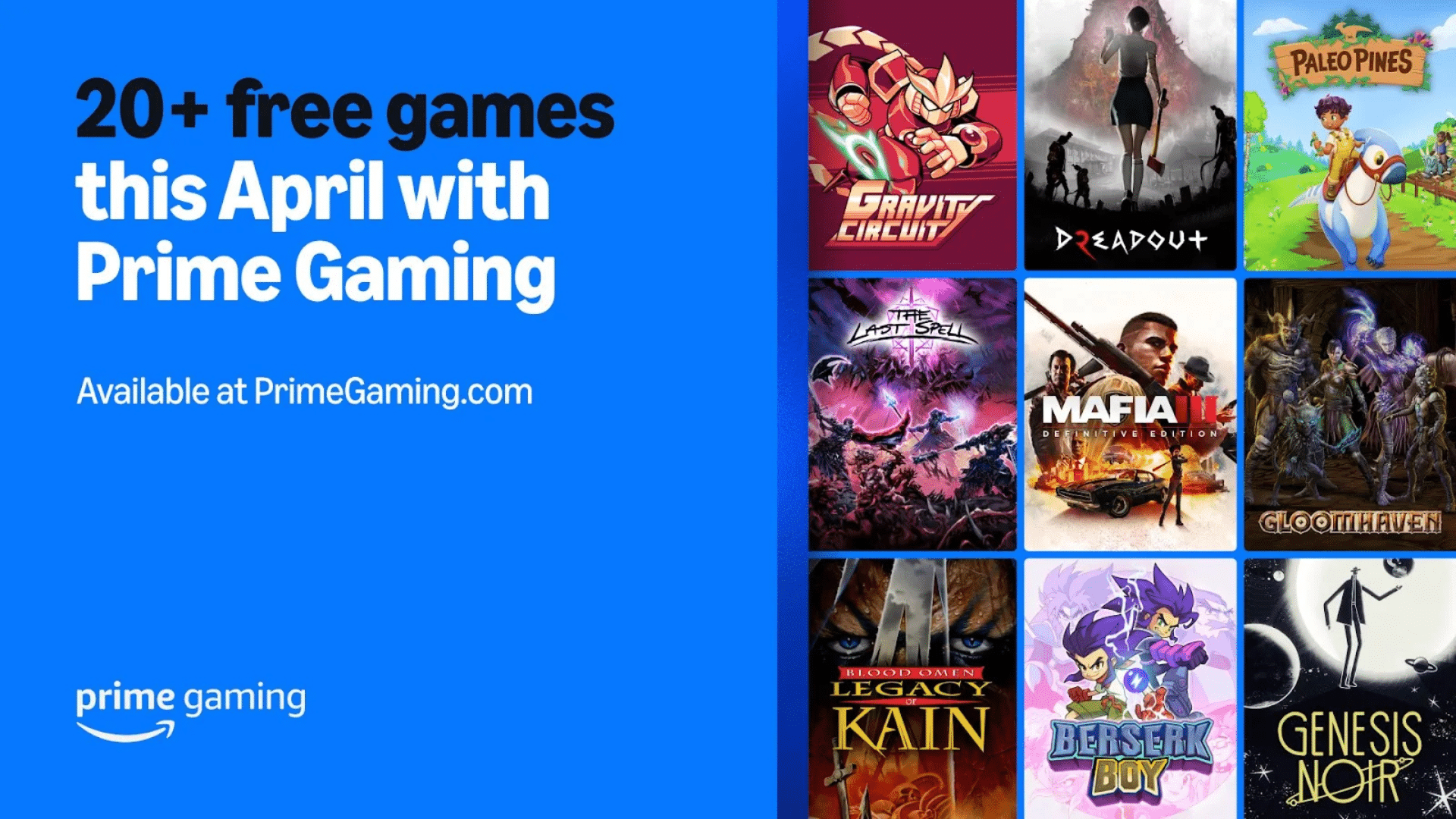 Free Games for Amazon Prime Members in April Revealed